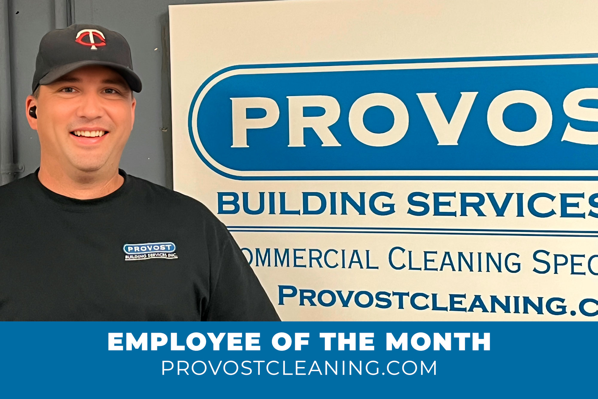 Employee of the Month - April 2023 - Provost Cleaning